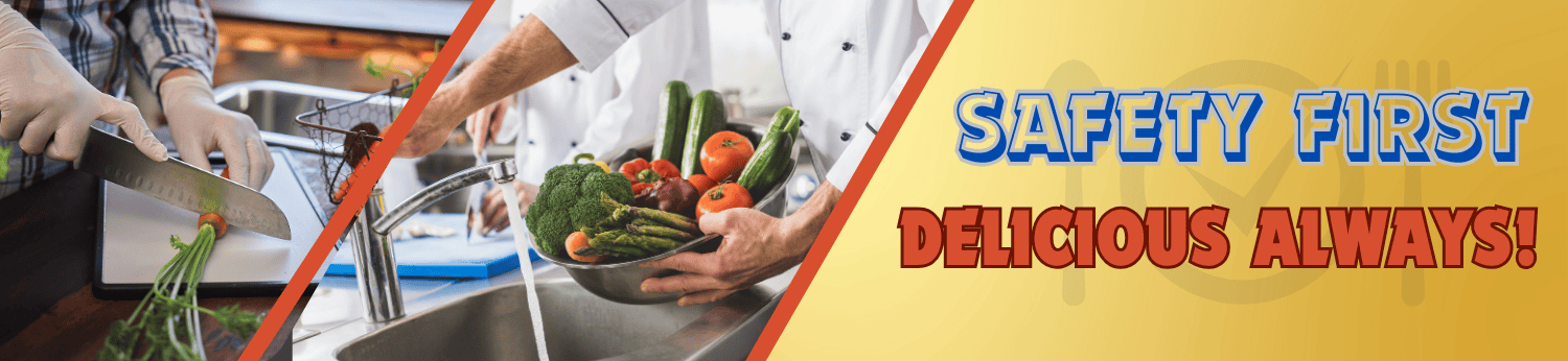 Commercial Food Safety: Kitchen Safety with Cutting Boards and Handwash ...